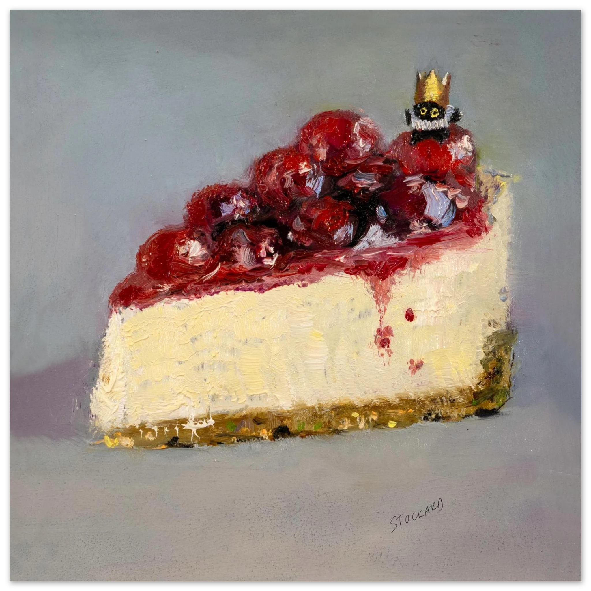 Official Vanessa Stockard 'Cheese Cake Kevin' - Premium Matte Paper Po